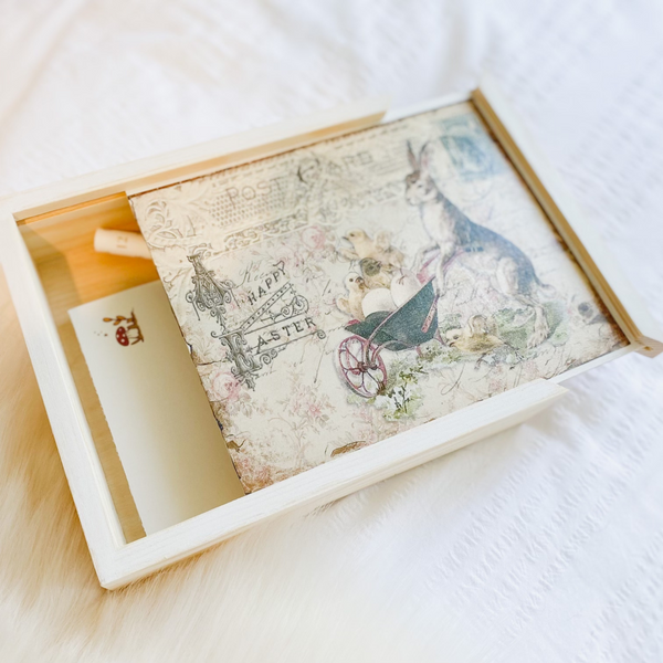 Vintage Easter Storage Box – Blue Sparrow Handmade